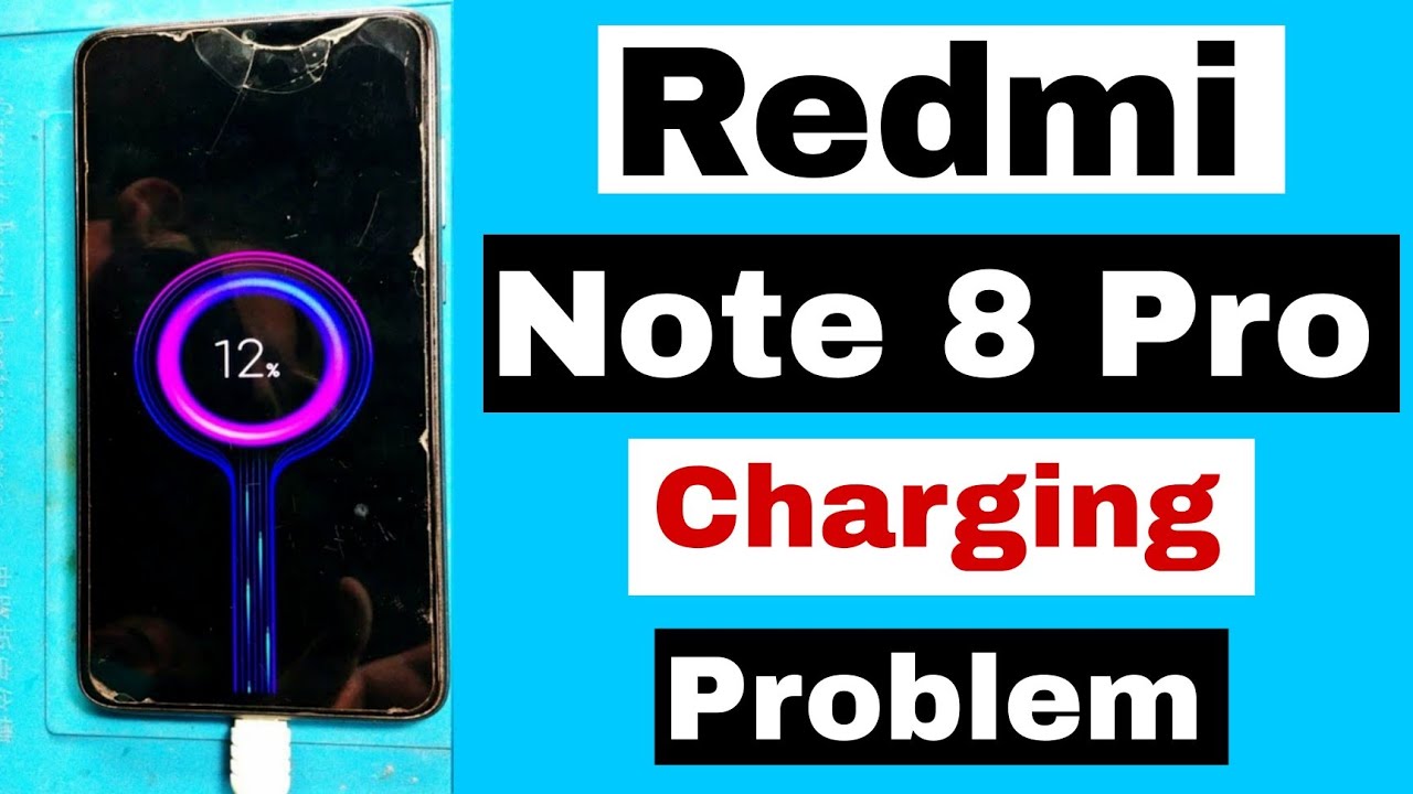 Redmi Note 8 pro charging problem Solution 100% - YouTube