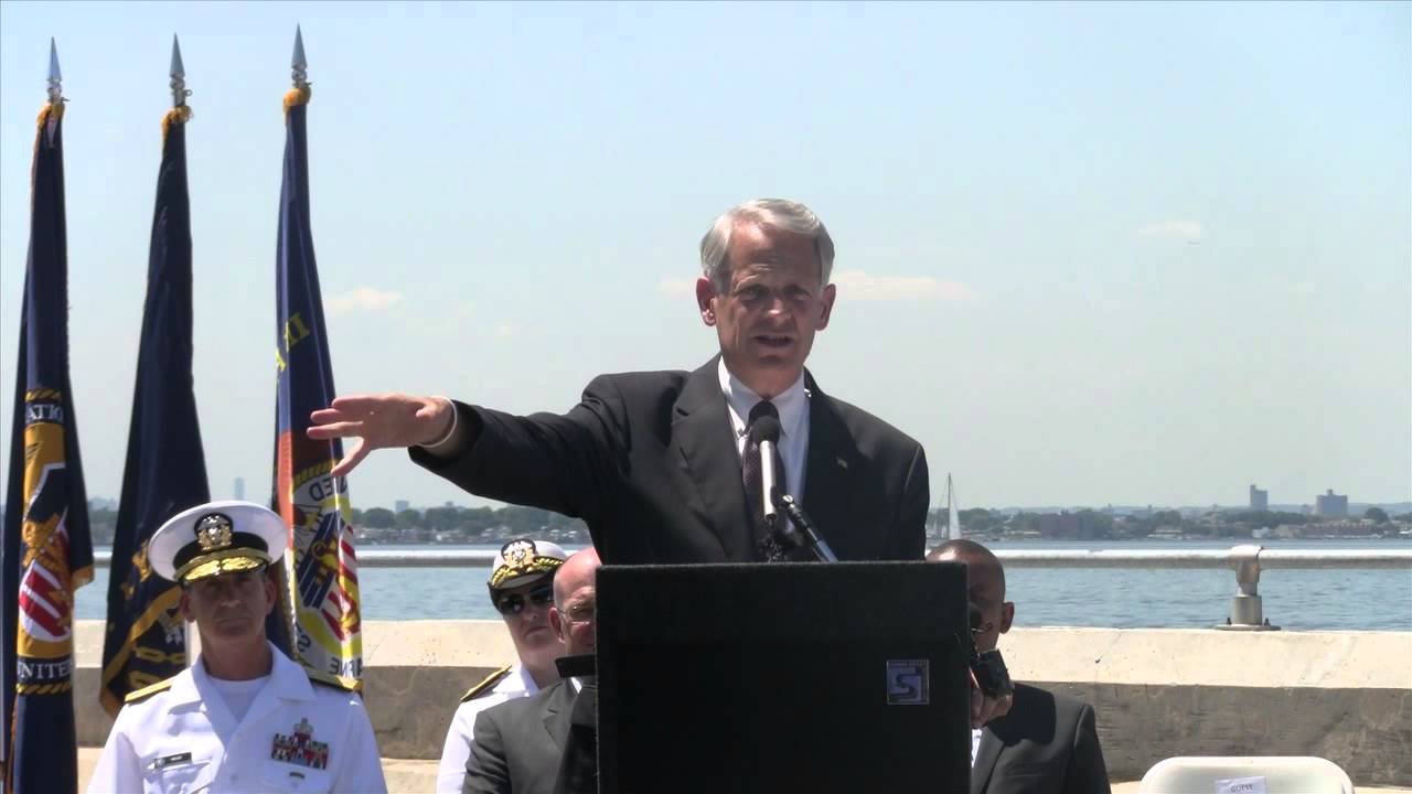 Kings Pointer Training Vessel Rechristened - YouTube