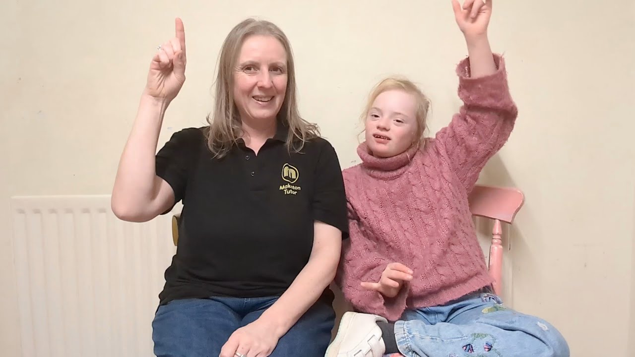 Makaton Signs - Up & Down ⬆️⬇️ - YouTube