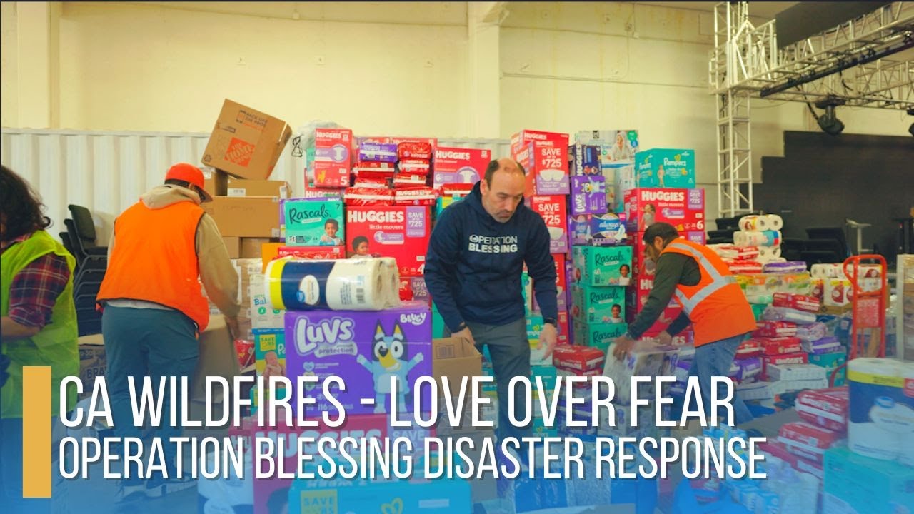 Love over Fear - California Wildfires OB Disaster Response - YouTube