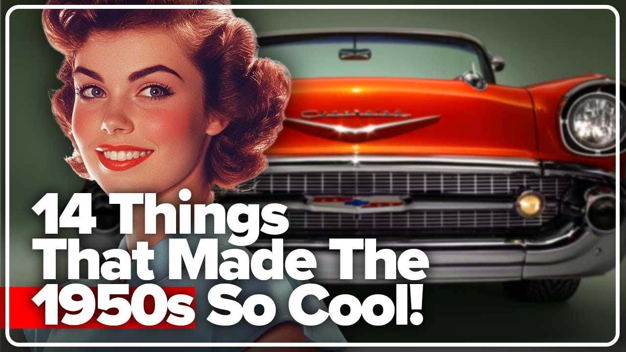 14 Things That Made The 1950s So Cool! - YouTube