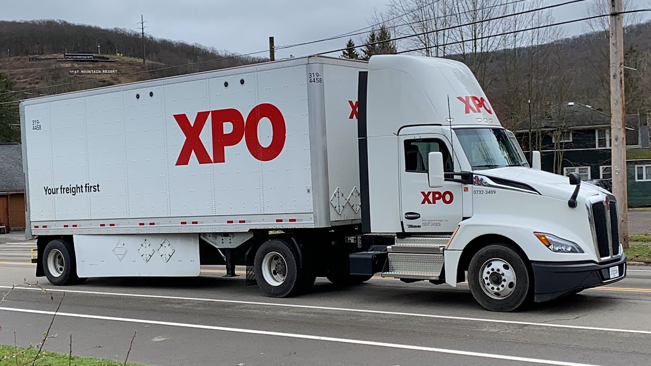 XPO Logistics Truck 3 - YouTube