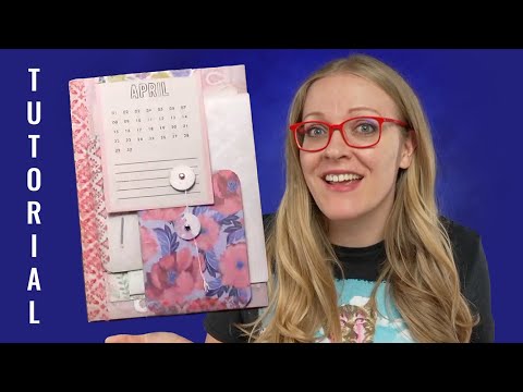 Junk Journal Tutorial - Paper Pile Up (step by step page template ...