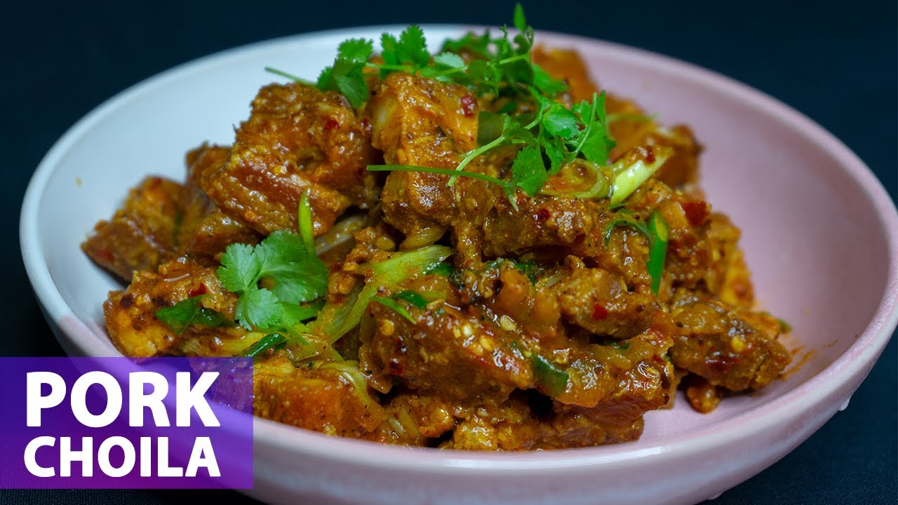 Pork Choila Newari Style - Crispy Pork Belly Recipe - YouTube