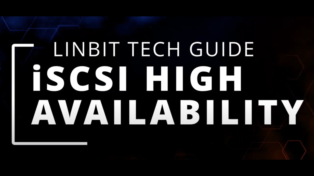 Create a Highly Available iSCSI Target With DRBD & Pacemaker - YouTube