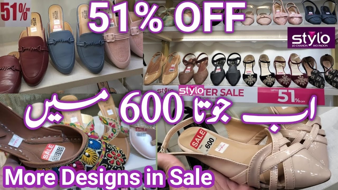 Stylo Shoes More Designs Added 51% OFF entire Stock | stylo shoes sale ...