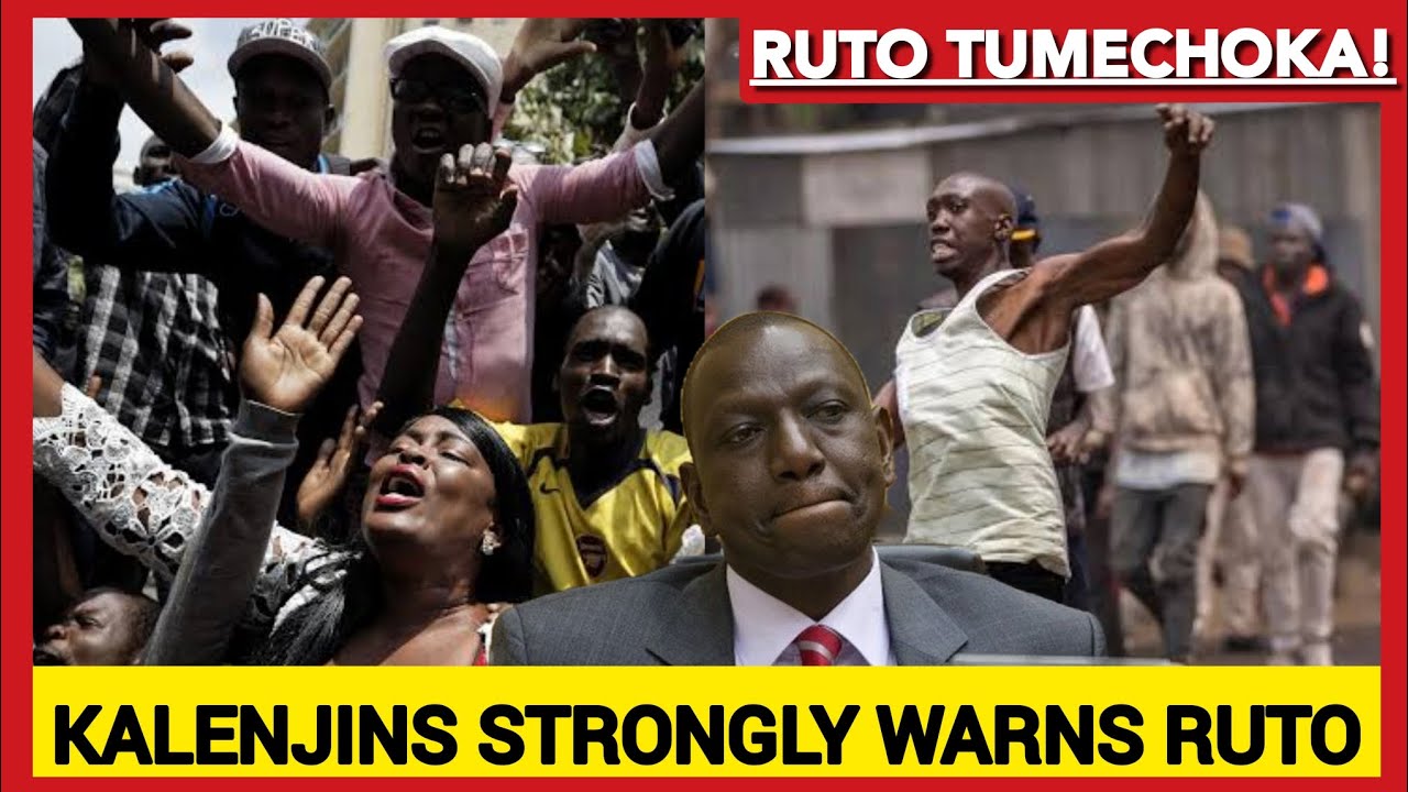 Ruto must Go! DEMONSTRATIONS Rocks Ruto's home as KALENJINS SENDS a ...