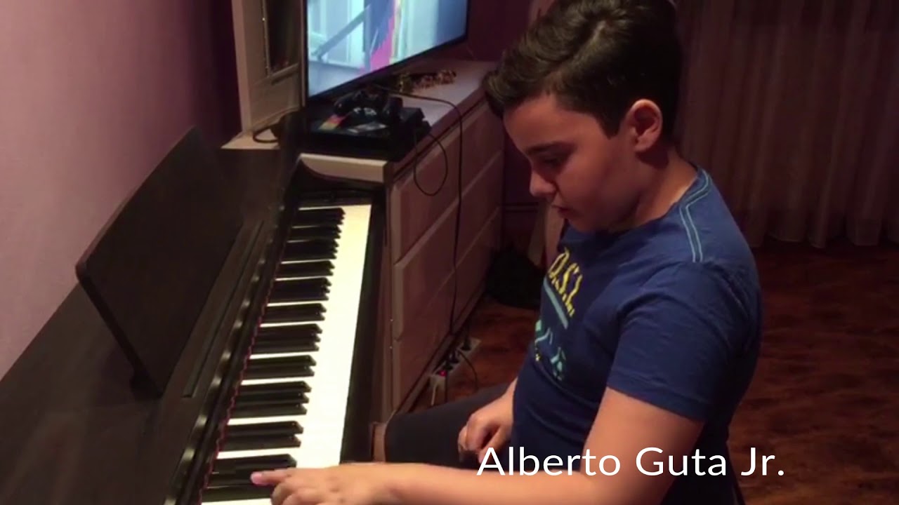 Alberto Guta - Lectii de pian 2 - YouTube