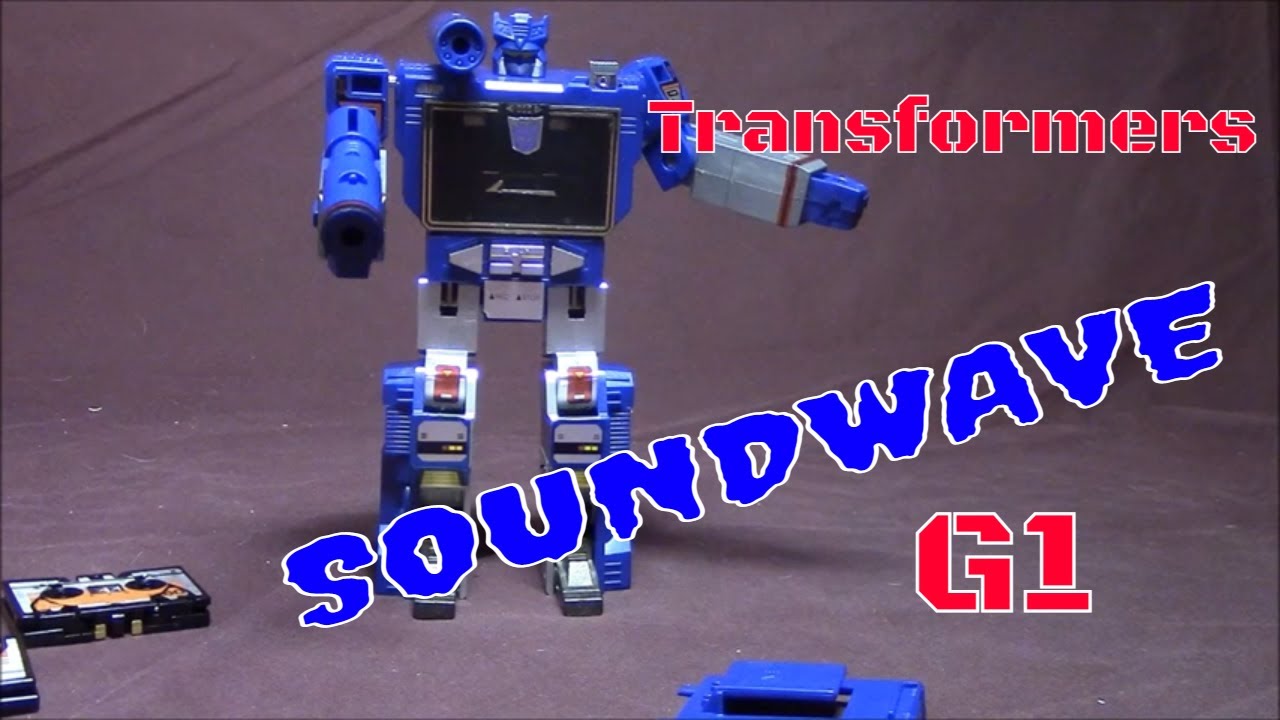 Soundwave G1 Transformer Review and How To Transform Tutorial - YouTube