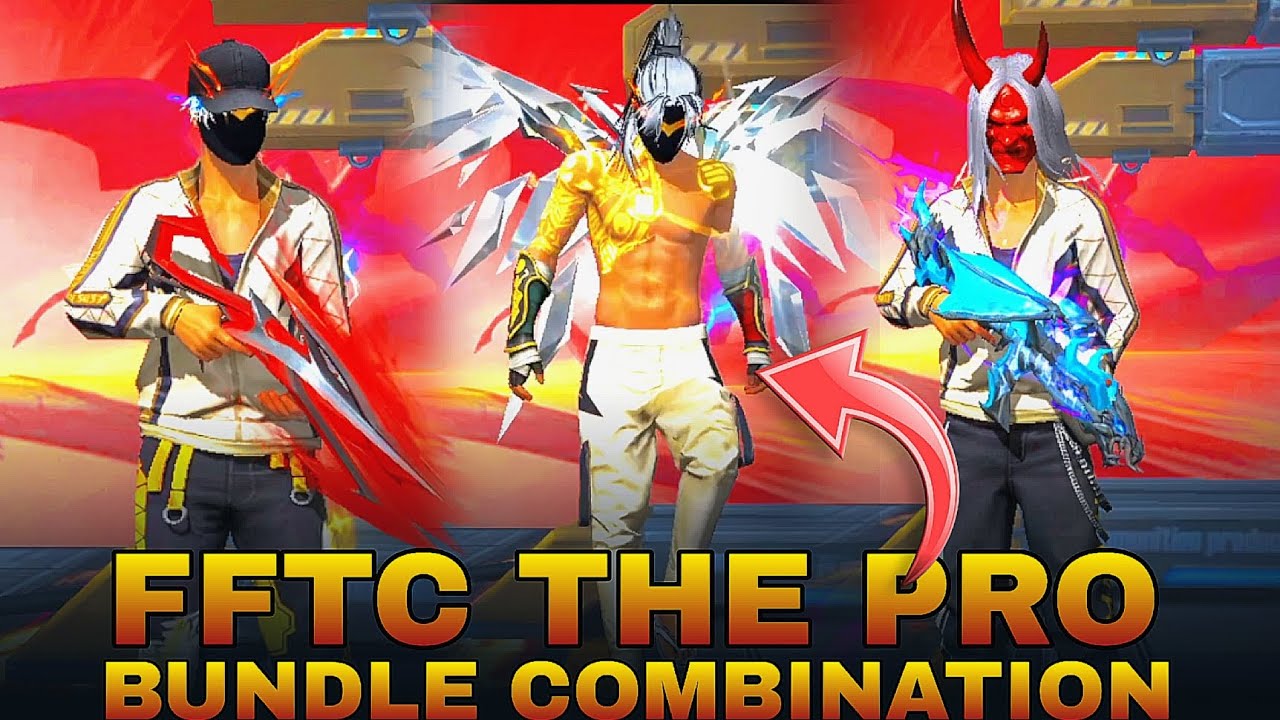 FFTC THE PRO BUNDLE COMBINATION || FREE FIRE NEW RING EVENT || FREE ...