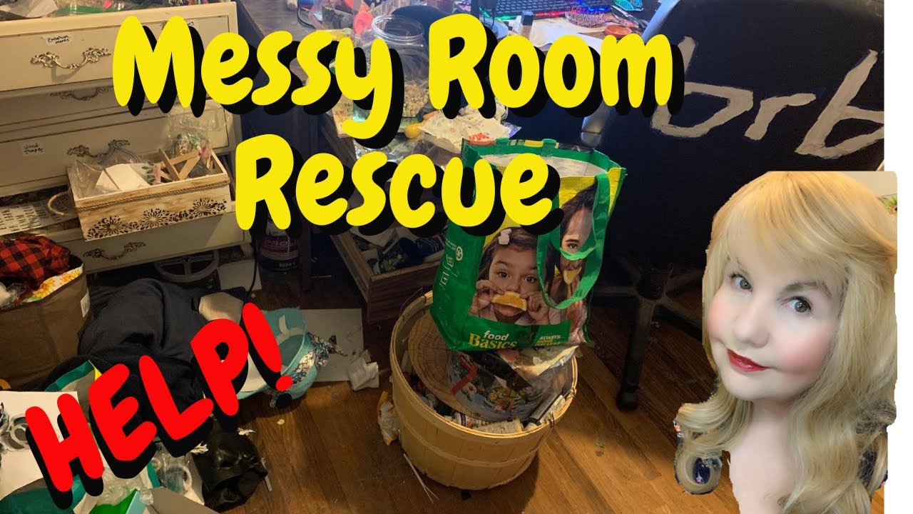 HELP! Messy Room Rescue: Tackling the Mess in My Room! - YouTube