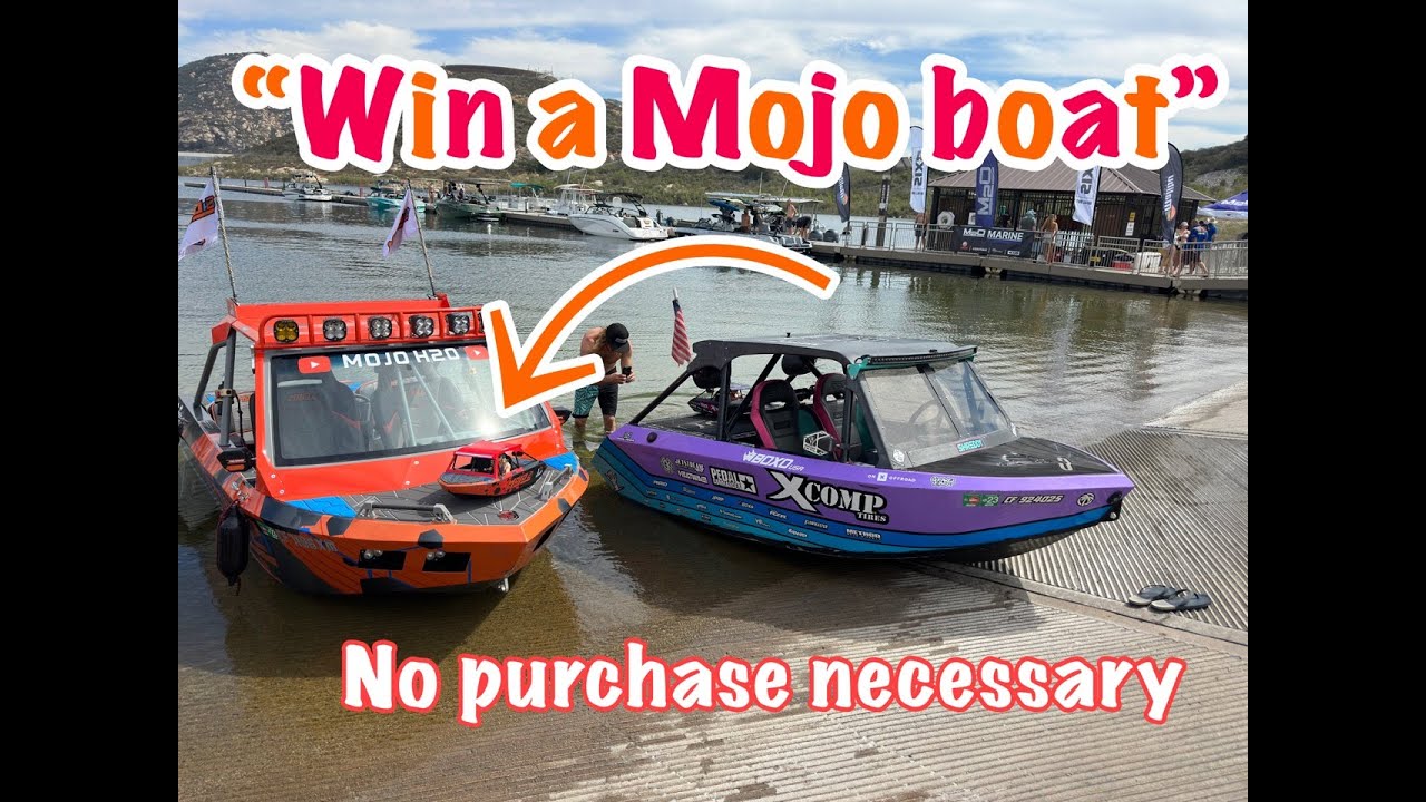 Mini Jet Boat Mojo H2O RC Giveaway #3 - YouTube