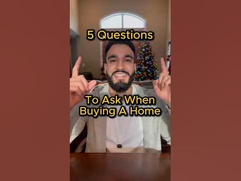 5 must-ask questions before buying your dream home! - YouTube