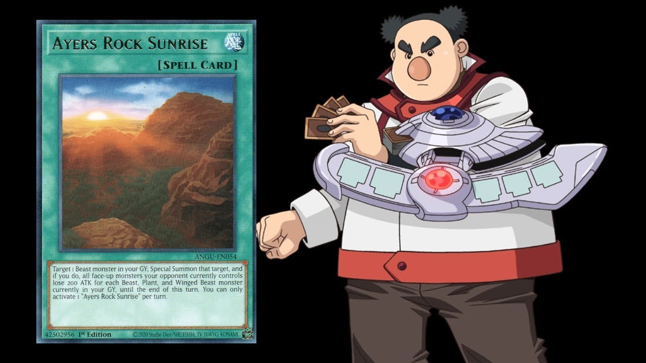 Yu-Gi-Oh! Duel Links - Chumley Anime Spell Card: Ayers Rock Sunrise vs ...
