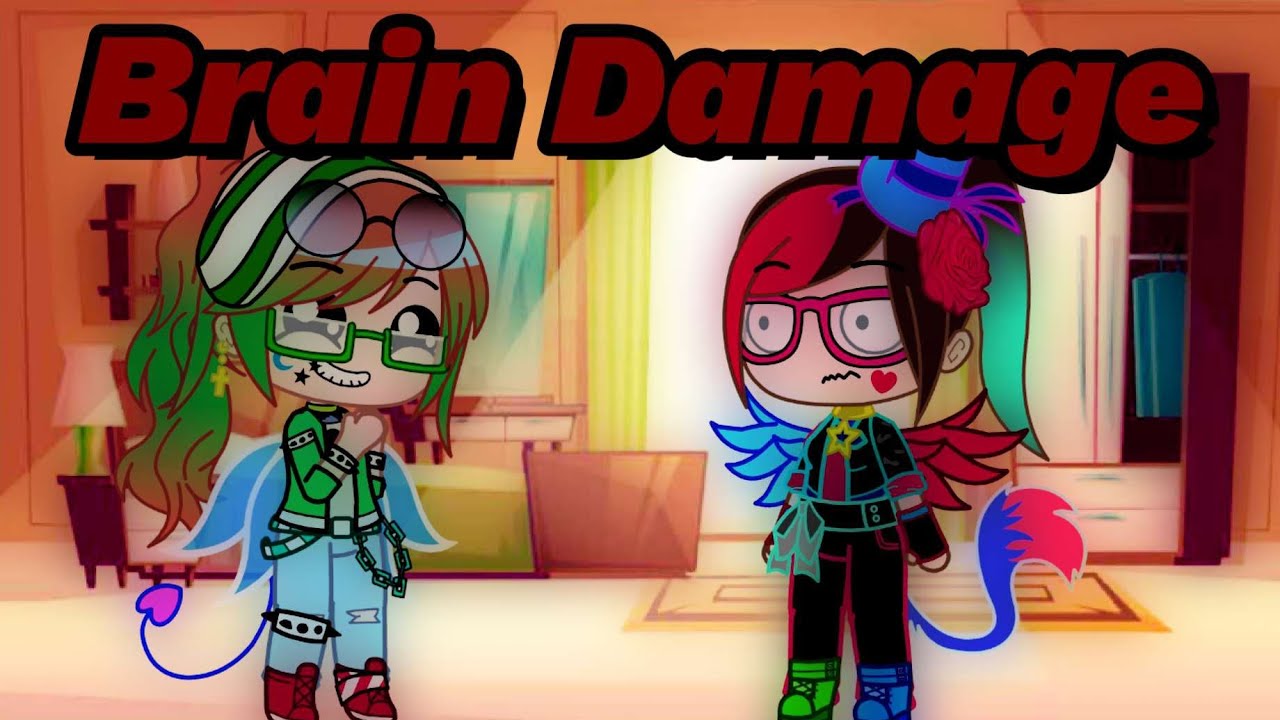 Brain Damage || Gacha Club Skit - YouTube
