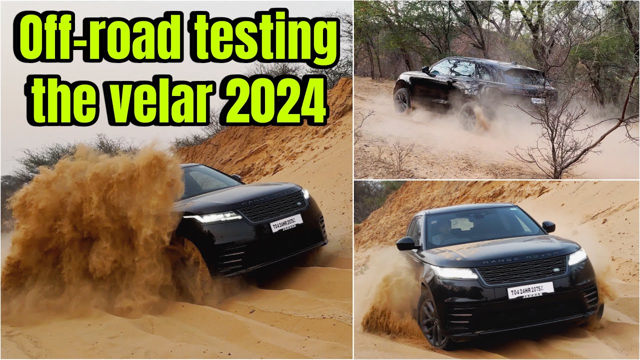 VELAR 2024 Off-Road Test | Steep Incline | Range Rover Velar 2024 ...