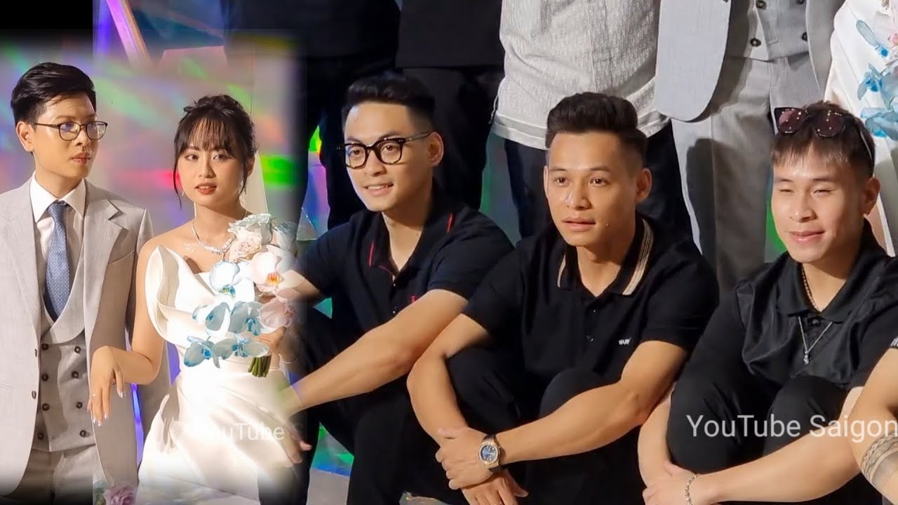 Đám cưới BOMMAN - MINH NGHI : Độ Mixi cùng dàn hot streamer bậc nhất VN đổ bộ nườm nượp - YouTube