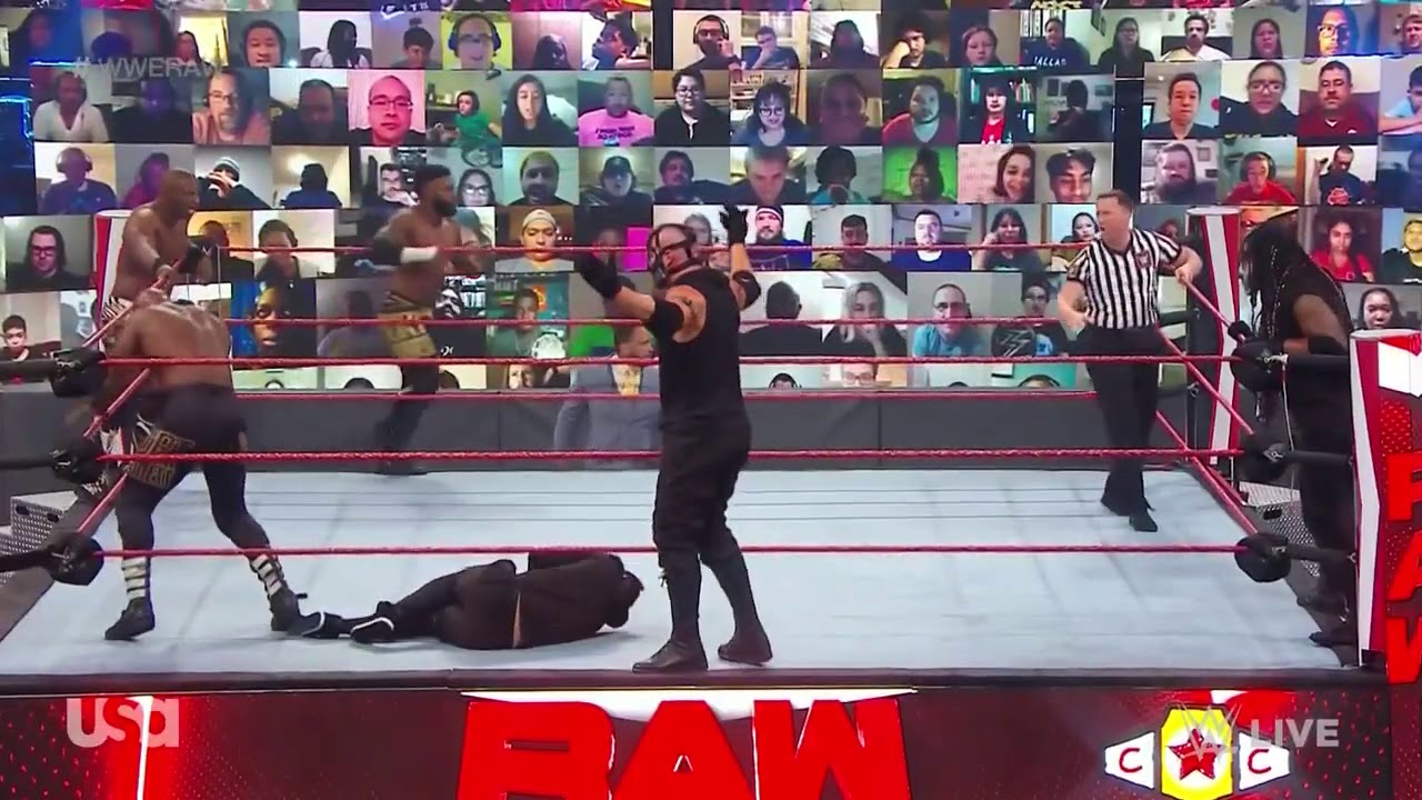 RETRIBUTION & Raw's Locker Room battles in a Massive Brawl + Orton ...