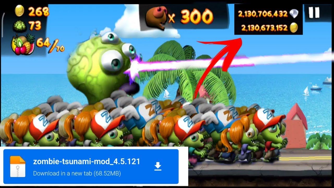 Zombie tsunami mod apk terbaru 2022 | zombie tsunami mod apk unlock all ...