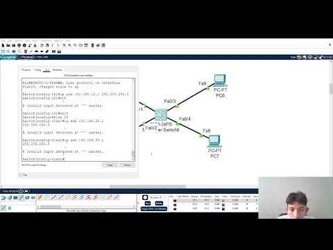 SVI ( Switch Virtual Interface ) | Cisco Packet Tracer - YouTube