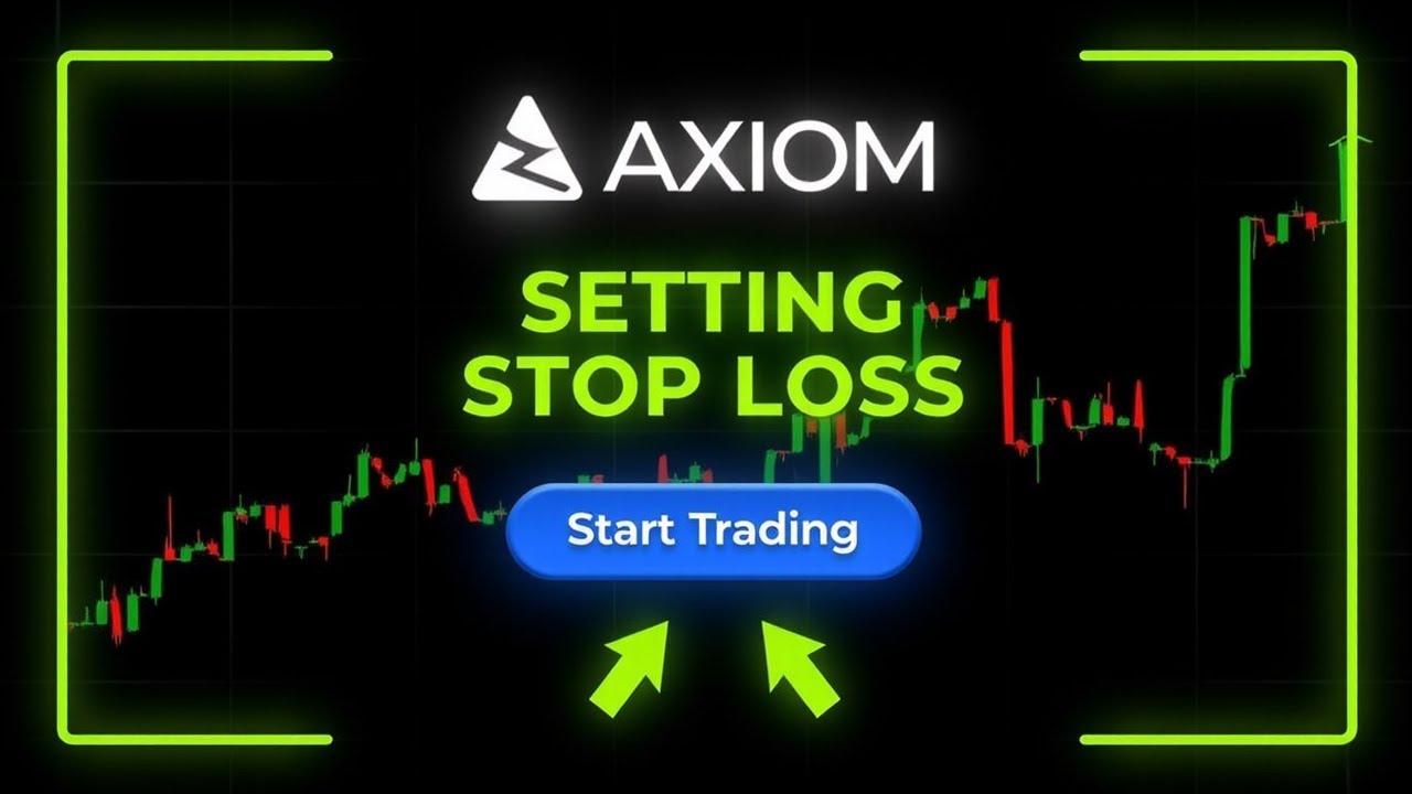 Cara Setting Take Profit (TP) & Stop Loss (SL) di Axiom Pro + Fitur Di ...