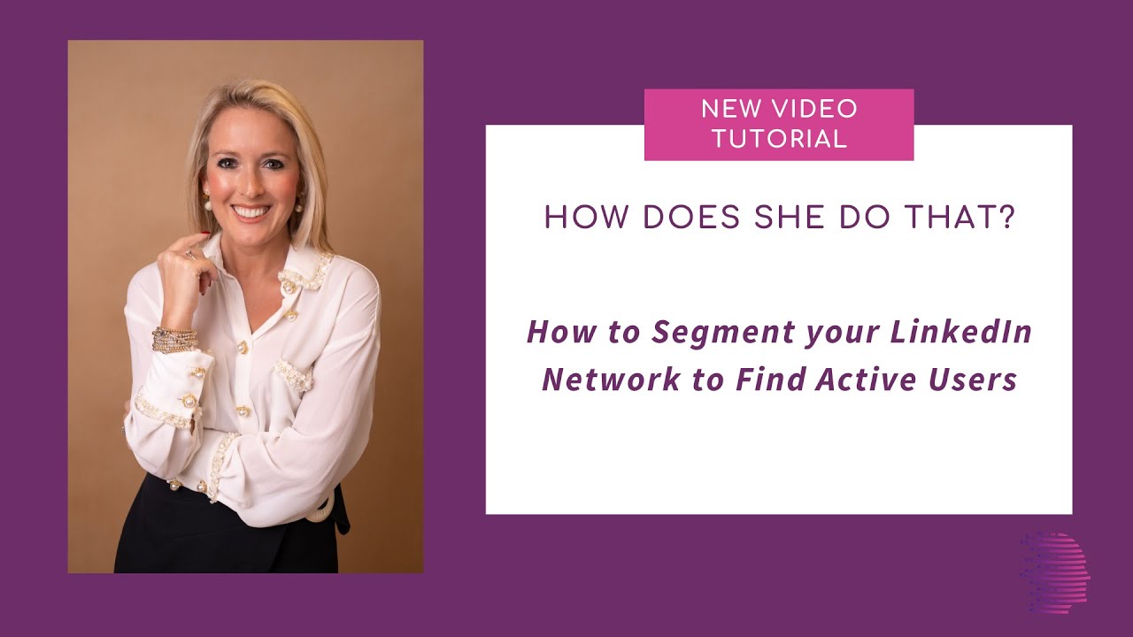 The Power of Segmentation - How to Find Active Users on LinkedIn - YouTube