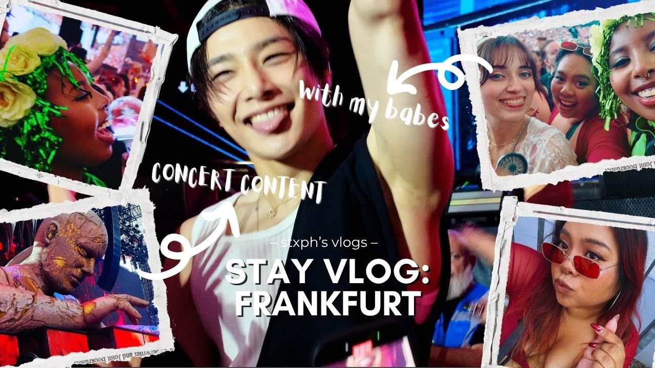 STAY Vlog 𝜗𝜚 | STRAY KIDS dominATE Tour Frankfurt 2025 | Deutsche Bank ...