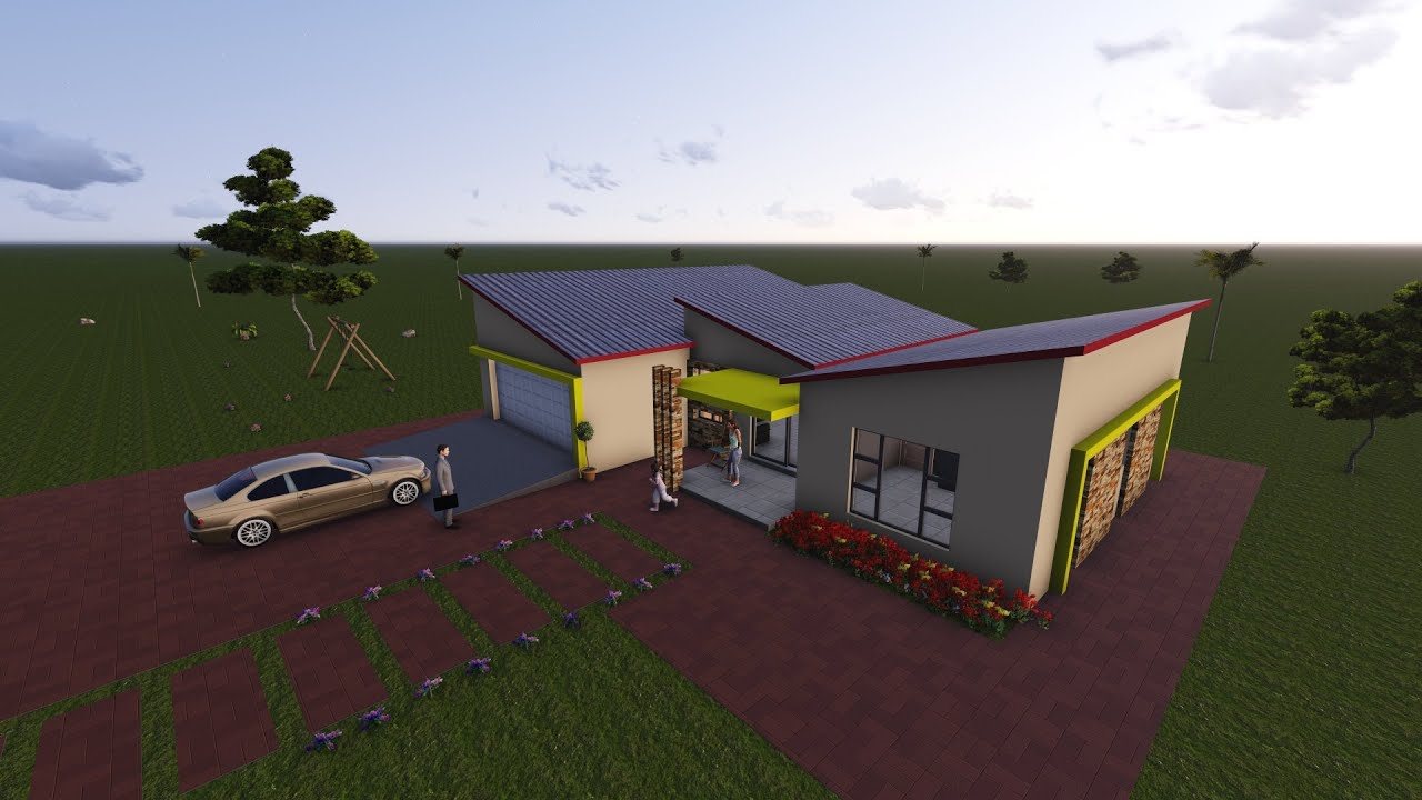 Butterfly House Design - YouTube