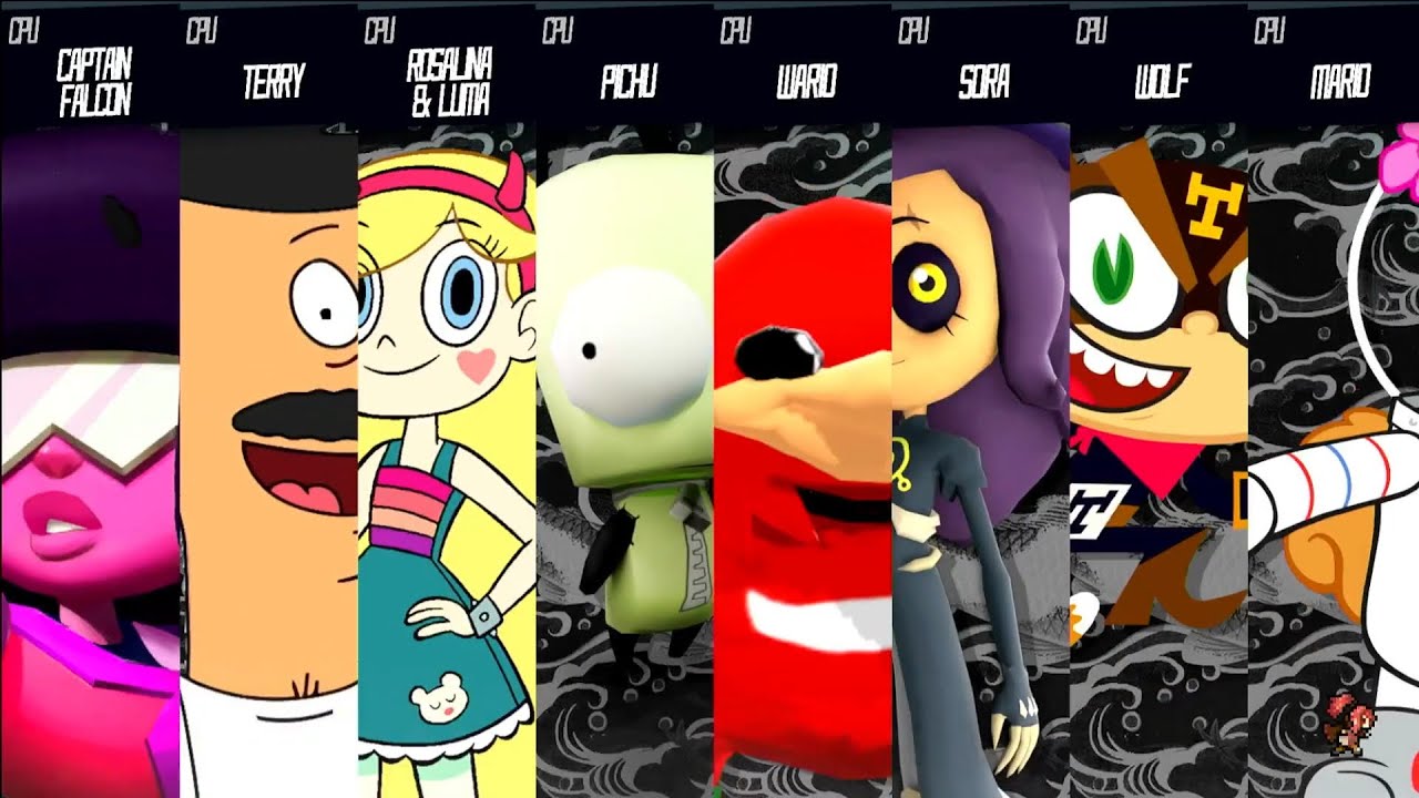 Brawl at Big Battlefield - Requested Smash Battle - YouTube