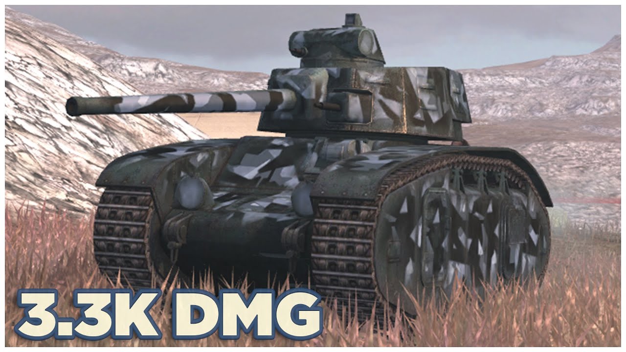 BDR G1 B • 3.3K DMG • 7 KILLS • WoT Blitz - YouTube