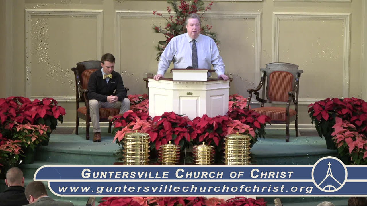 Guntersville Church of Christ December 2, 2019 - YouTube