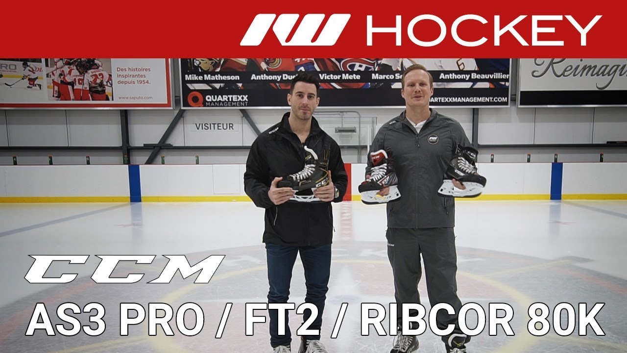 CCM AS3 Pro, FT2, RibCor 80K Skate Line // On-Ice Insight - YouTube