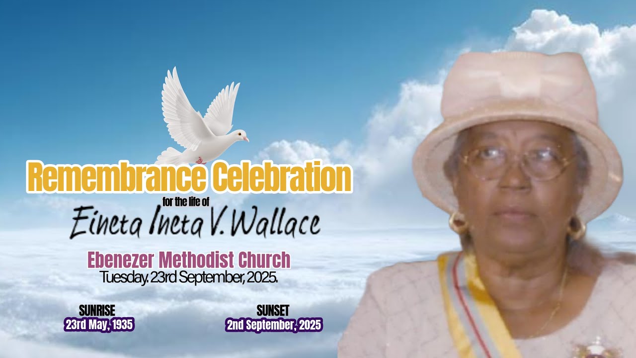 Remembrance Celebration for the life of Eineta Ineta V. Wallace - YouTube