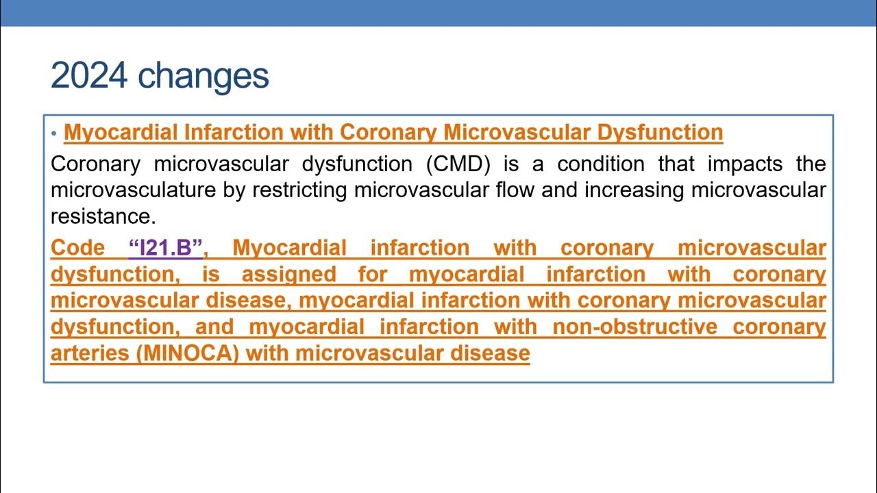 ICD 10 cm coding guidelines for Chapter 9 2024 changes - YouTube