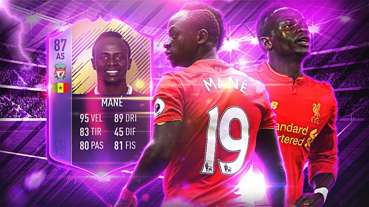 FIFA 18 | SADIO MANÉ POTM (87) | Player Review+Statistiche in game (ITA ...