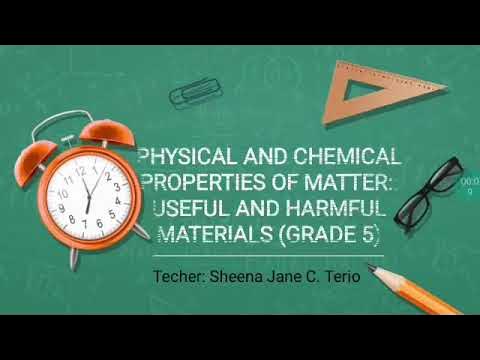 Demo Teaching Physical and Chemical Properties of Matter: Useful and ...