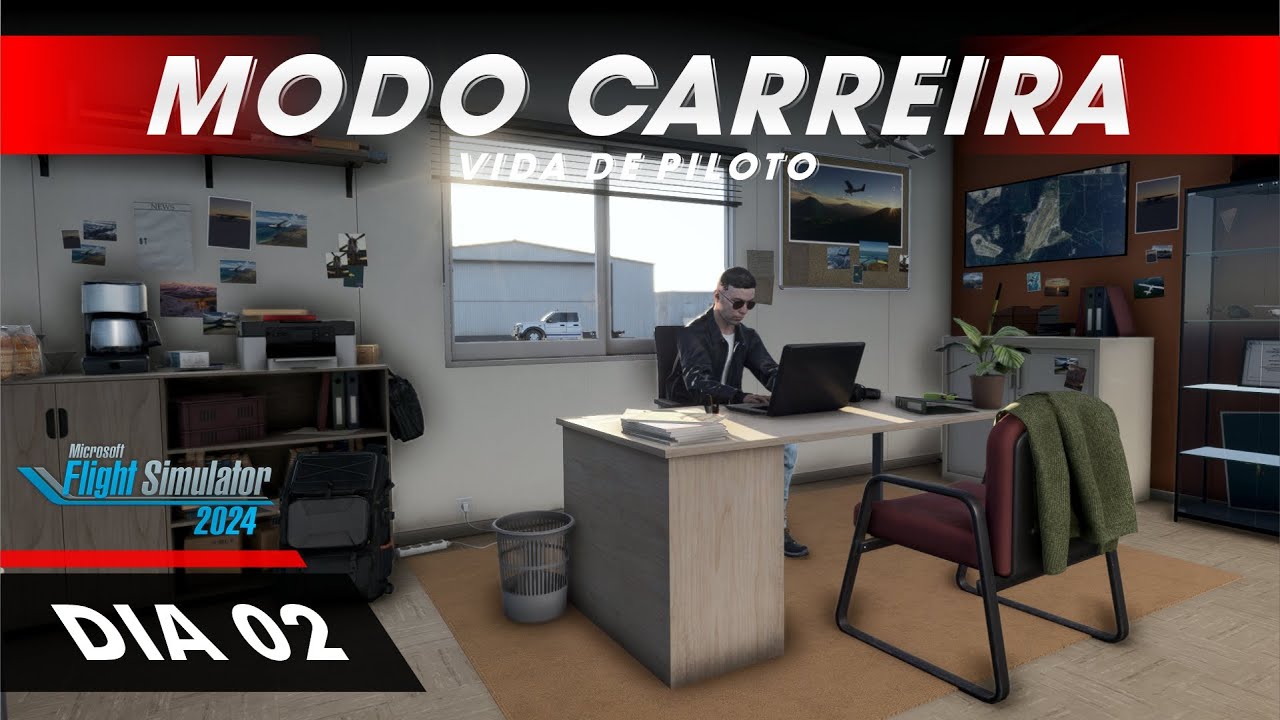 FLIGHT SIMULATOR 2024 - Dia 02 - Modo Carreira #CmteCOSTA - YouTube