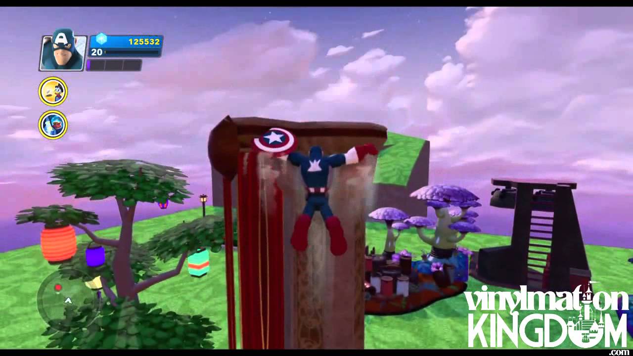 Disney Infinity 2.0 Captain America Gameplay - YouTube