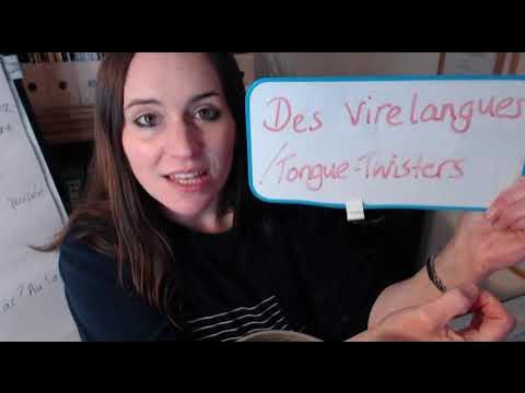 Des virelangues en français - Some tongue-twisters in French - April ...