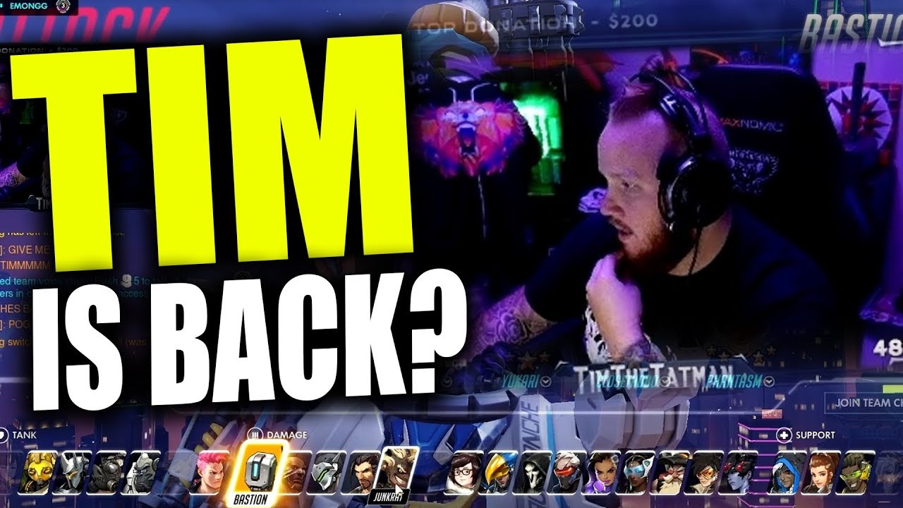 Timthetatman IS BACK? (First Placement Game) - YouTube