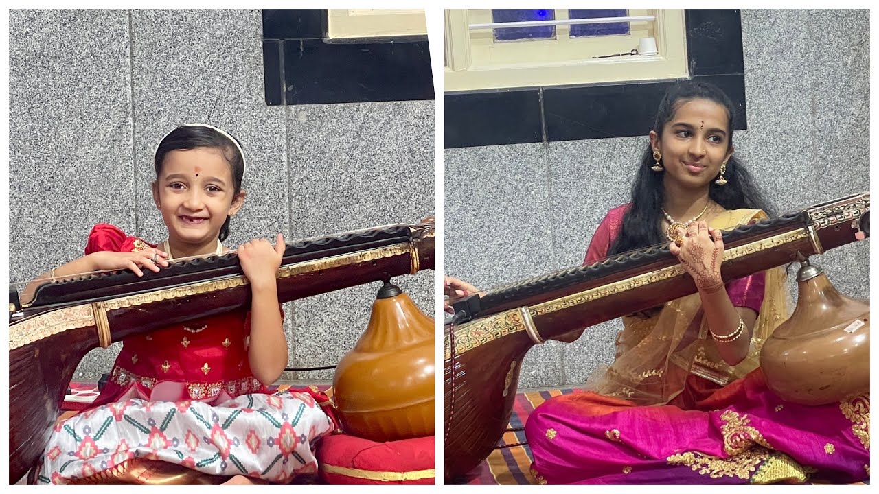 Pillangoviya | | Veena recital | Shalmalee Srinivas - Bhoomika Acharya ...