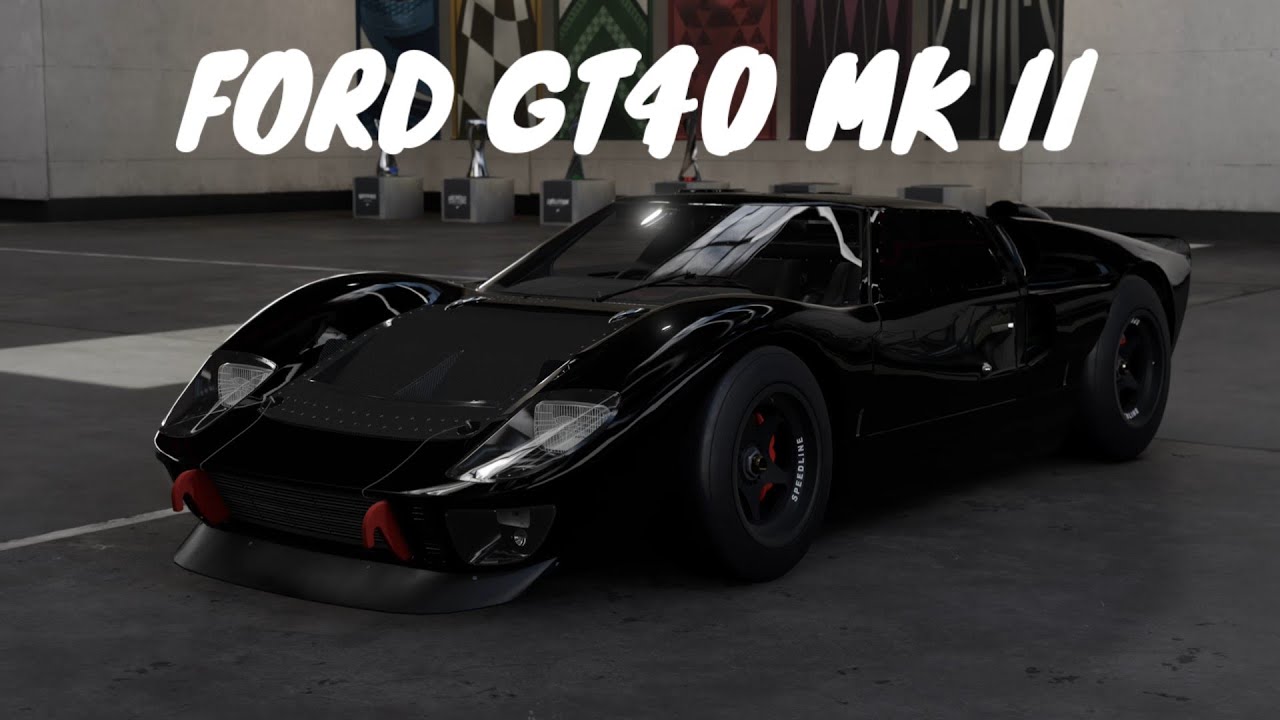 Forza Motorsport 7: Ford GT40 Mk II - YouTube