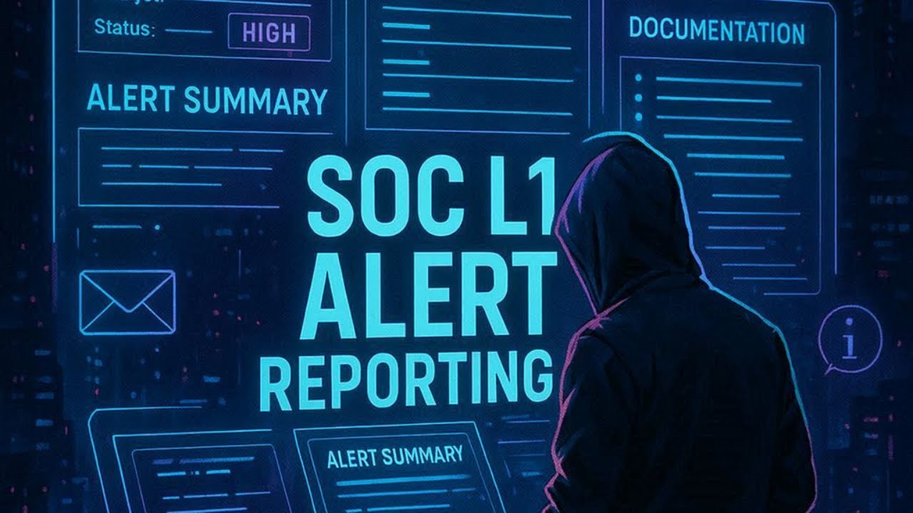 How to Write SOC Reports | SOC L1 Alert Reporting | TryHackMe | SOC ...