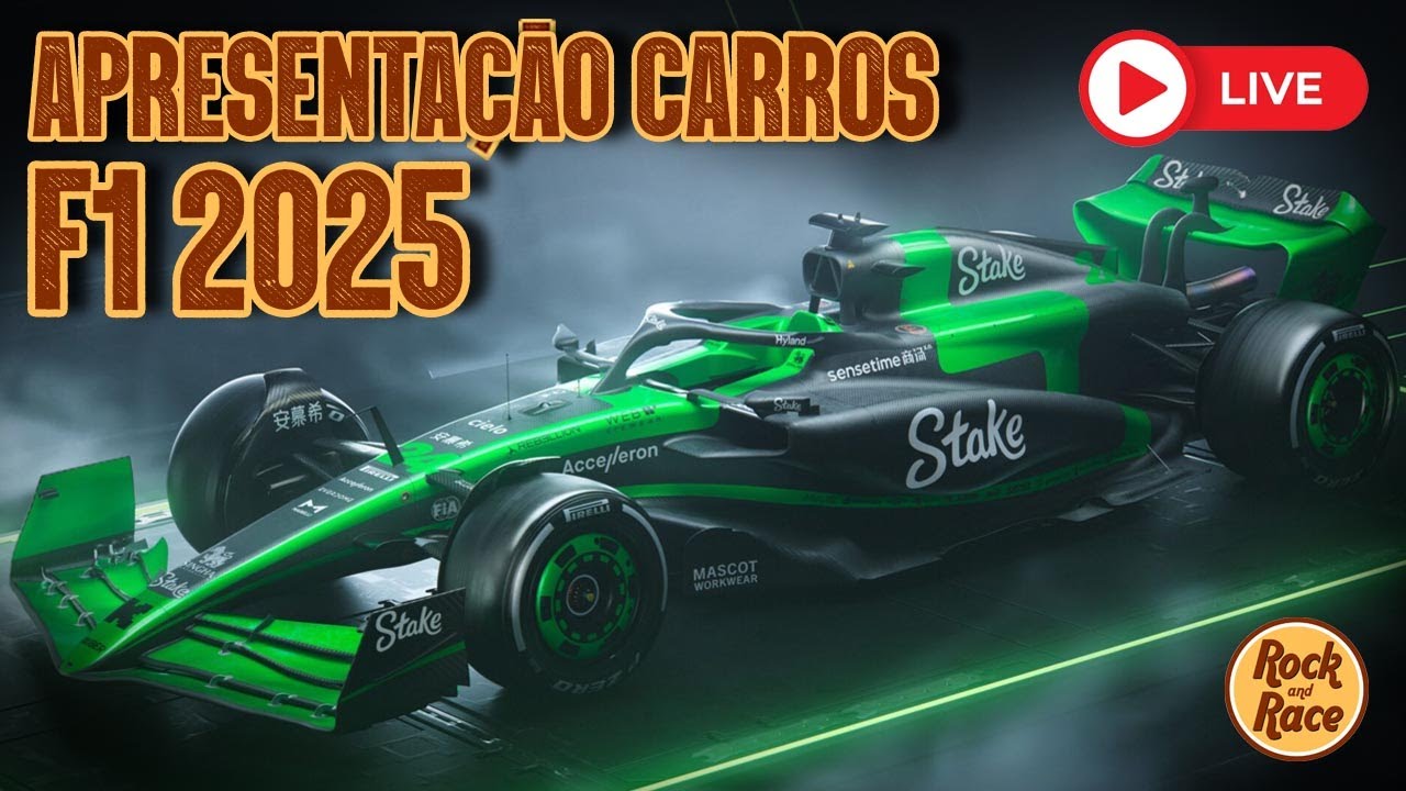 APRESENTAÇÃO dos CARROS FÓRMULA 1 2025 - AO VIVO - Comentários e ...