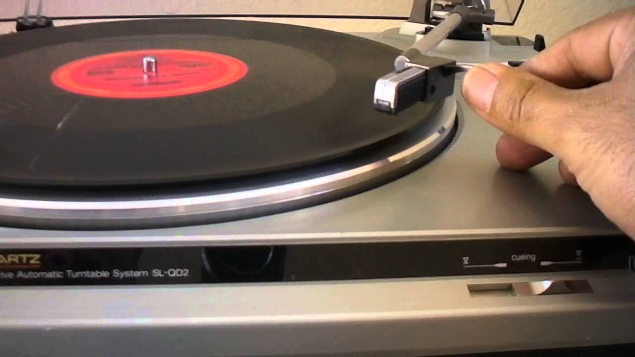 Technics SL-QD2 Direct Drive Turntable - SHURE V15LT Cartridge ...