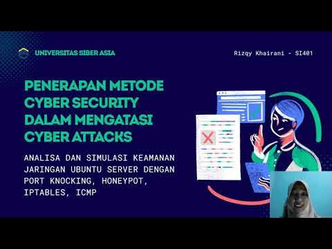 Penerapan Metode Cyber Security dalam Mengatasi Cyber Attacks | - YouTube