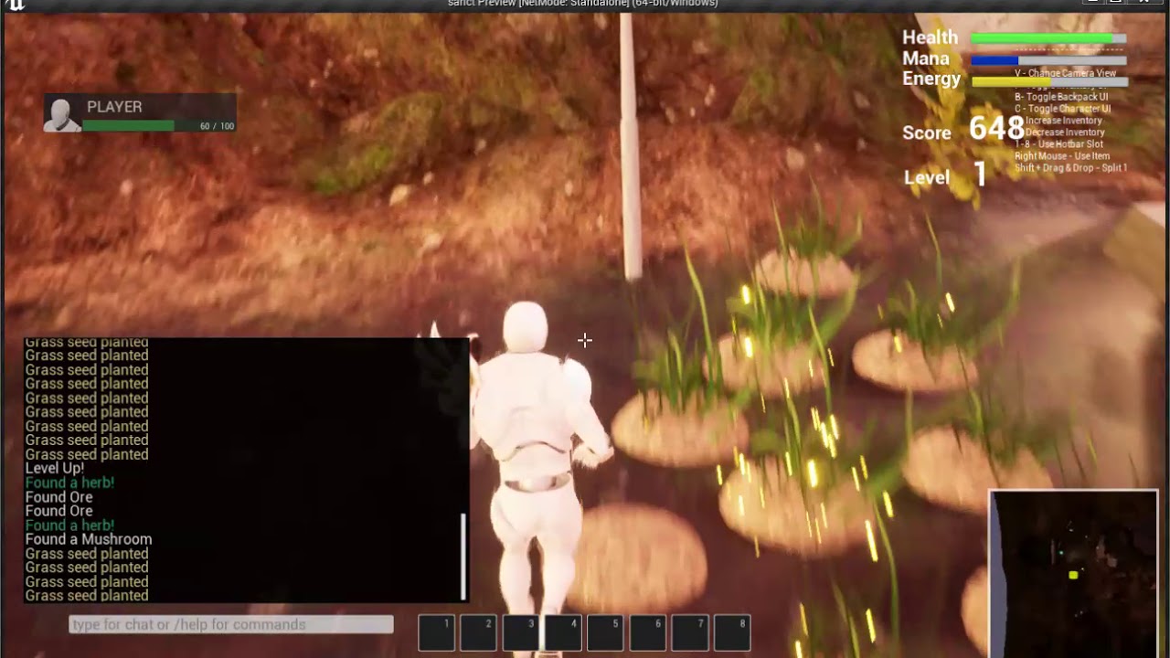 Sanct Game - Farm plots (initial prototype) - YouTube