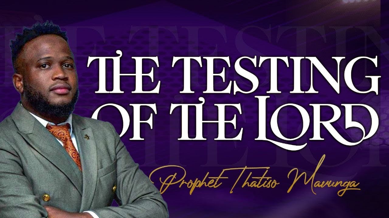The testing of the Lord - YouTube