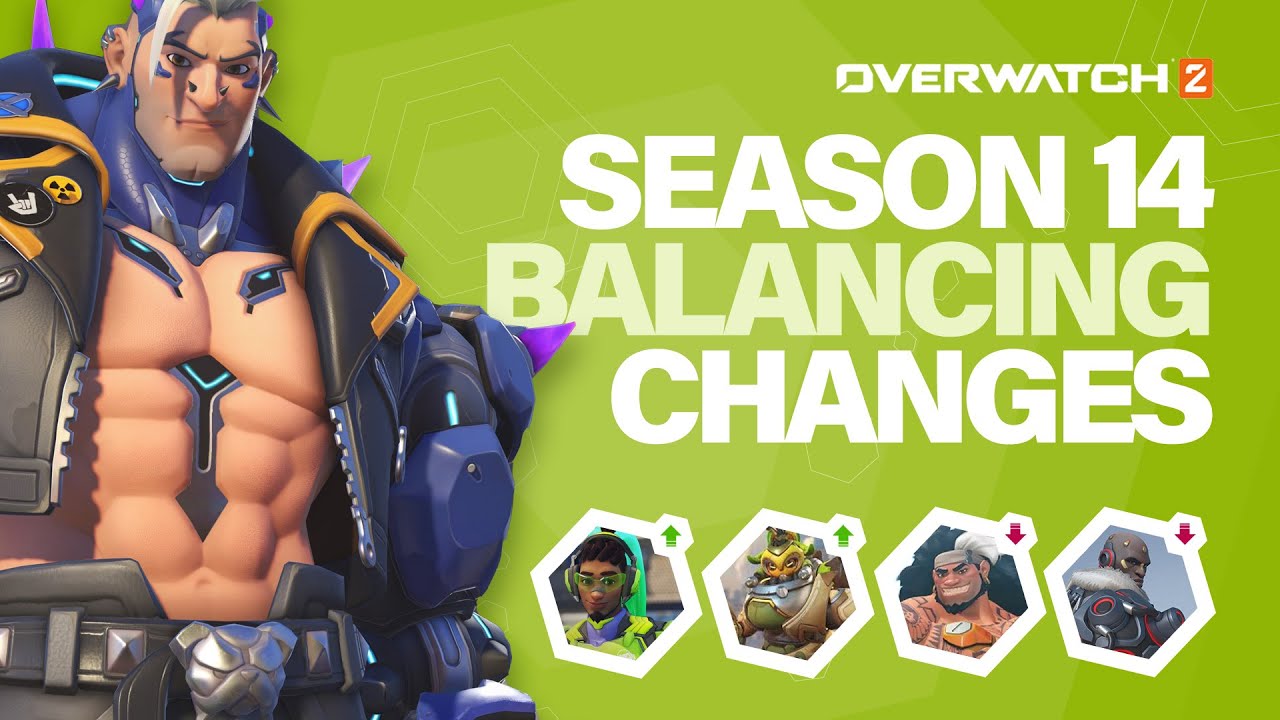 ALL the SEASON 14 Balancing Changes for Overwatch 2! - YouTube