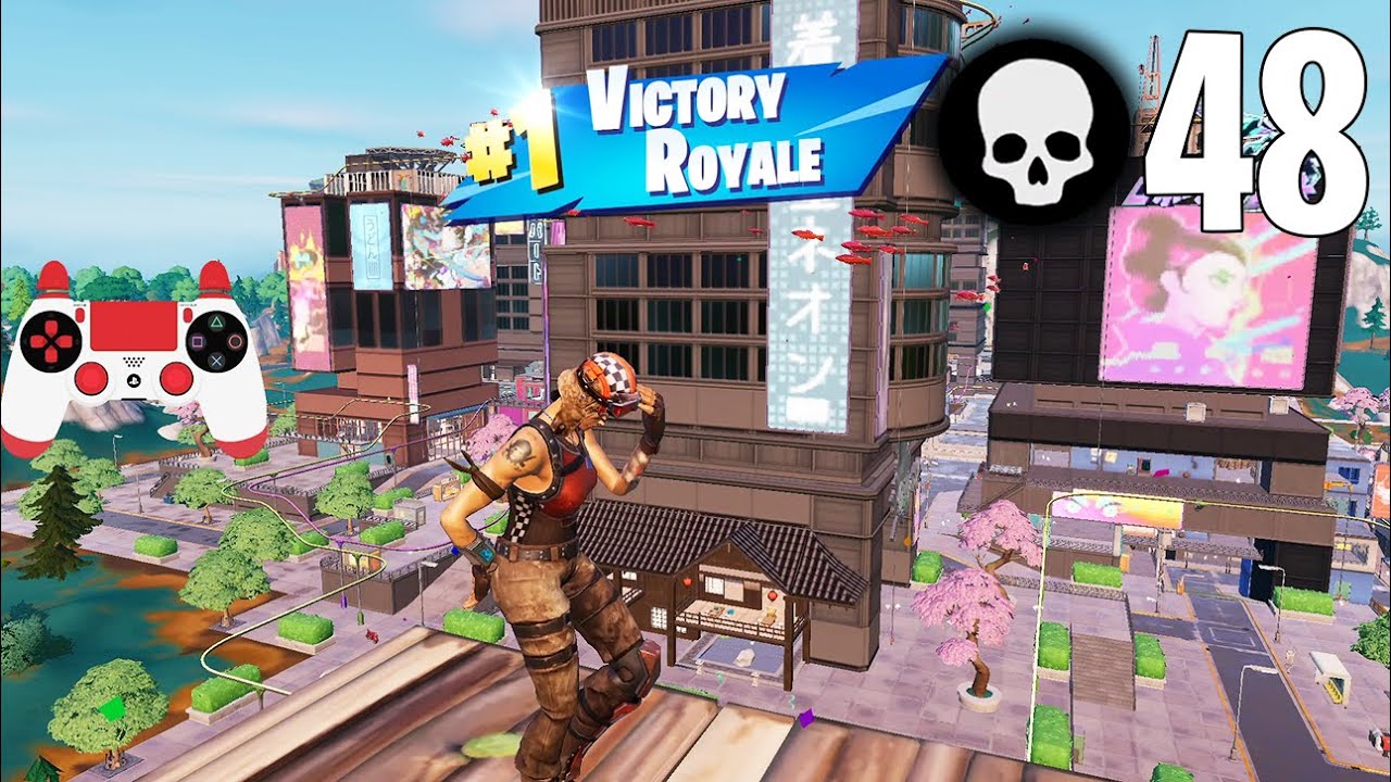 48 Elimination Solo Squads Gameplay "Build" Wins (Fortnite Chapter 4 ...